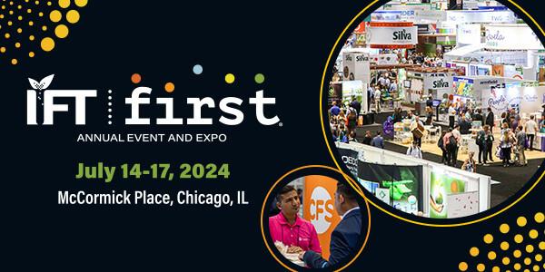 Come visit us at IFT First 2024!